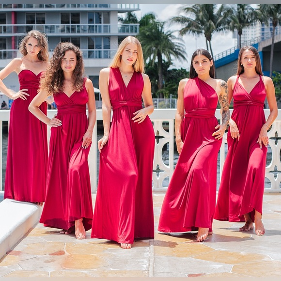 Dresses | Infinity Bridesmaid Dress Convertible Dress Long Dress ...